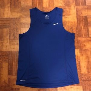 Nike | Shirts | Royal Blue Nike Tank Size M | Poshmark